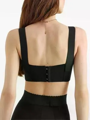 Dolce & Gabbana Satin Bustier Top