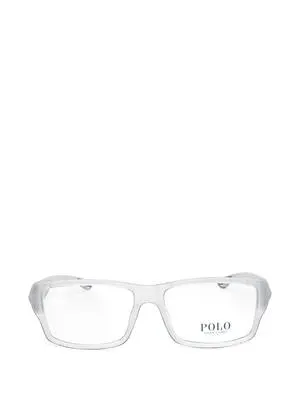 Polo Ralph Lauren Rectangle-frame Glasses - White