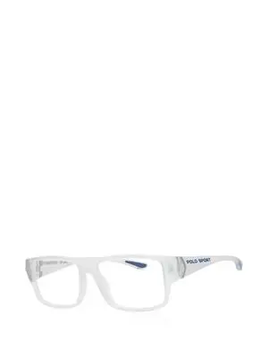 Polo Ralph Lauren Rectangle Eyeglasses - White