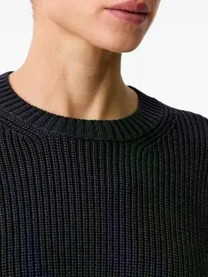 Marc O'polo Ribbed-knit Crew-neck Sweater