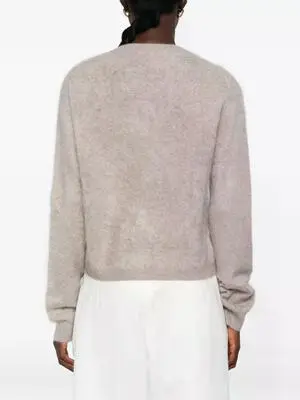 Soft Goat Argyle Cashmere Cardigan