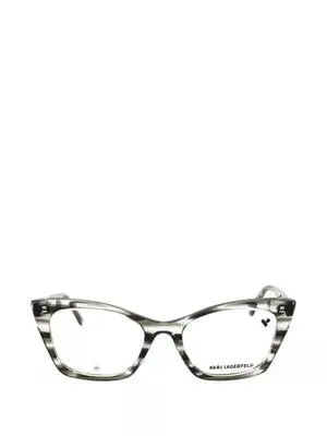 Karl Lagerfeld Cat-eye Frame Glasses - Grey