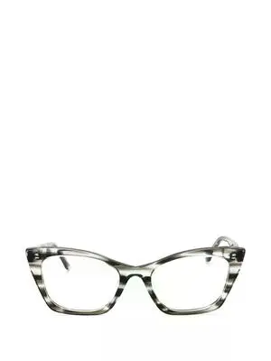 Karl Lagerfeld Cat Eye Frame Eyeglasses - Grey