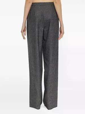 Emporio Armani Lurex-thread Pleated Trousers