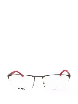 BOSS Rectangle-frame Glasses - Black
