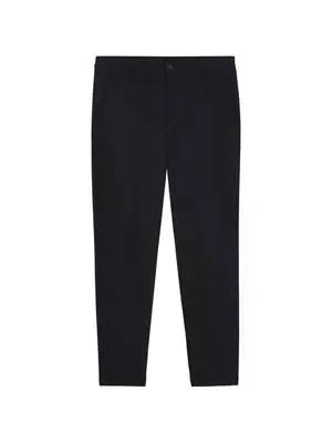 BOSS Textured Tailored Trousers - Blue