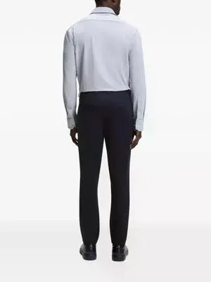 BOSS Textured Tapered Fit Trousers