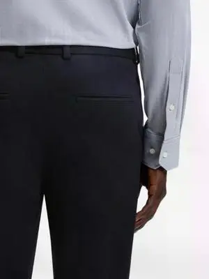 BOSS Textured Tapered Fit Trousers