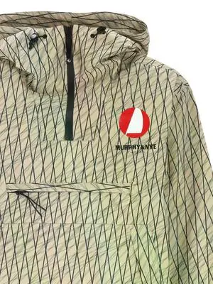 MURPHY&NYE Geometric-print Hooded Hoodie Jacket