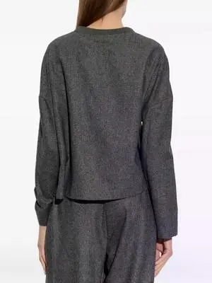 Emporio Armani Lurex-thread Top