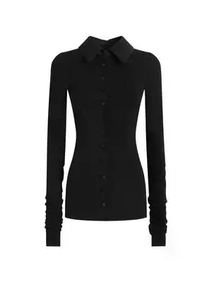 Dolce & Gabbana Wool Jersey Blouse