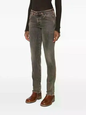 DIESEL® Distressed Faded Jeans
