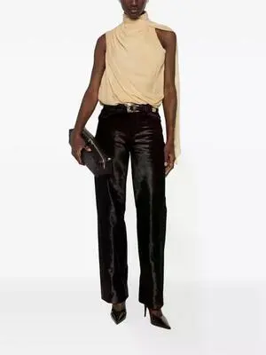 Nour Hammour Kitty Straight-leg Trousers
