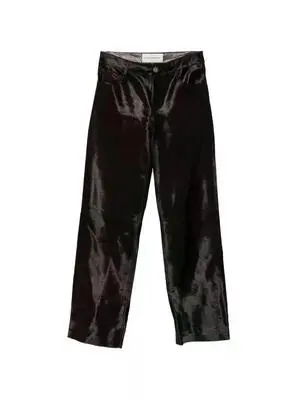 Nour Hammour Kitty Trousers - Brown