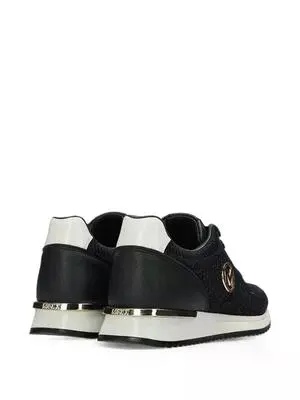 MEXX Glitter-knit Logo Plaque Sneakers