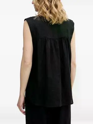 BENETTON Sleeveless Shirt - Black