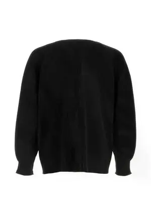 Issey Miyake Plissé-effect V-neck Cardigan