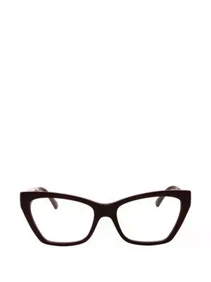 JIMMY CHOO Cat Eye Acetate Eyeglasses - Brown