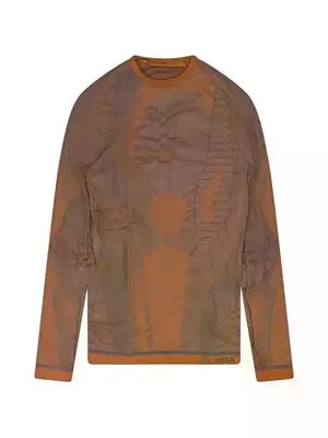 ROA Seamless Long-sleeve T-shirt - Orange