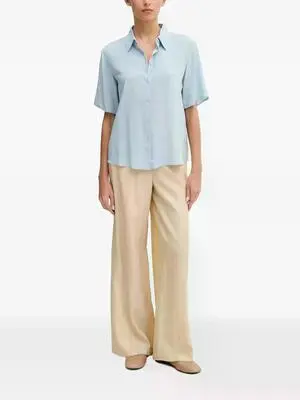 BENETTON Short Sleeve Shirt - Blue