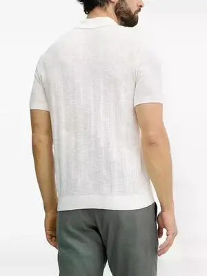 BENETTON Textured-knit Polo Shirt