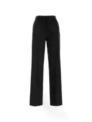 PT TORINO Garcon Wide-leg Trousers - Black