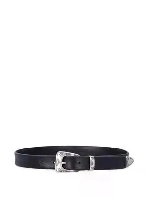 MANCINI 1979 William Engraved Leather Belt