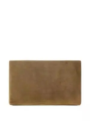 Saint Laurent Cassandre Clutch Bag - Brown
