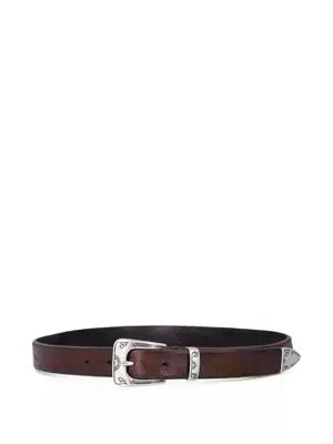 MANCINI 1979 William Engraved Leather Belt