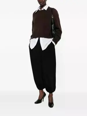 Soft Goat Cropped Cashmere Sweater