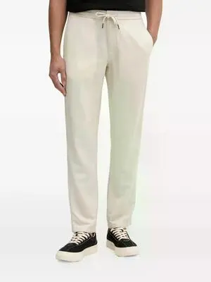 Marc O'polo Drawstring-waist Straight-leg Trousers - Neutrals