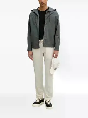 Marc O'polo Drawstring Waist Straight-leg Trousers - Neutrals