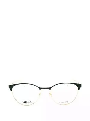 BOSS Round-frame Glasses - Green