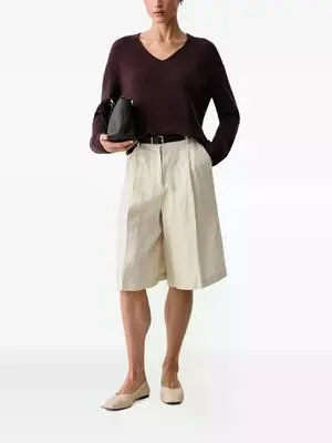 Marc O'polo Ribbed V-neck Sweater