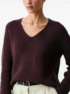Marc O'polo Ribbed V-neck Sweater