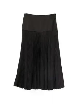 Imperial Pleated Cotton Skirt