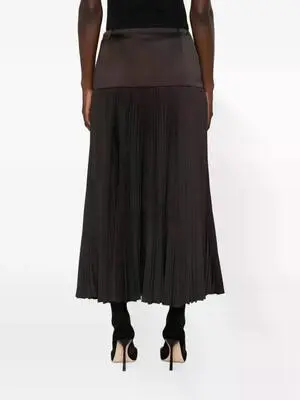 Imperial Pleated Cotton Skirt
