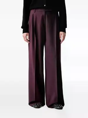 Marc O'polo Pleated Tailored Trousers - Red