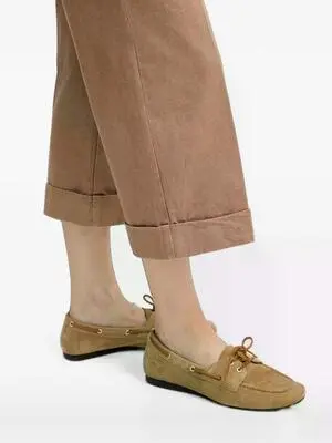 BENETTON Pleated Turn-up Trousers