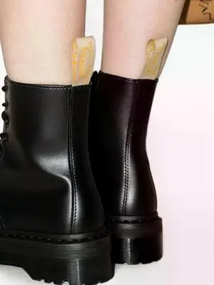 Dr. Martens Jadon Ii Mono Lace-up Boots
