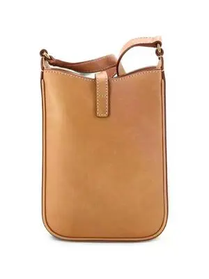 Saint Laurent Le 5 A 7 Vertical Shoulder Bag - Brown