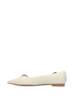 MEXX Tami Buckle-detail Pointed-toe Ballet Flats