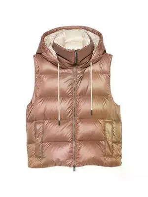 Peserico Straight Hem Vests For Women