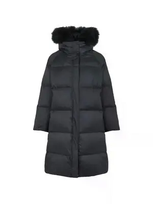 YVES SALOMON Fur-trimmed Hooded Down Coat
