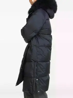 YVES SALOMON Fur-trimmed Hooded Down Coat