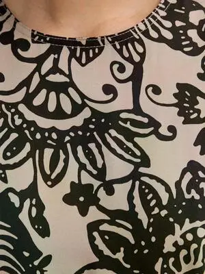 Marc O'polo Floral-print Sleeveless Maxi Dress