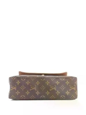 LOUIS VUITTON Monogram Canvas Mini Satchel Handbag