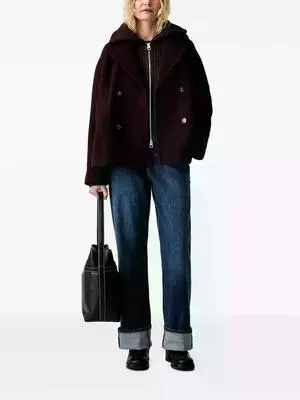 Marc O'polo Double-breasted Long-sleeve Peacoat