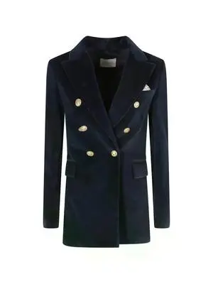 CIRCOLO 1901 Double-breasted Coat - Blue