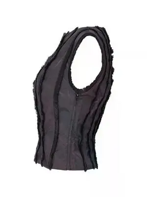 STOLEN STORES Fringe-trim Sleeveless Top
